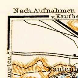 Hohenschwangau environs Map, 1906 by Waldin | Avenza Maps