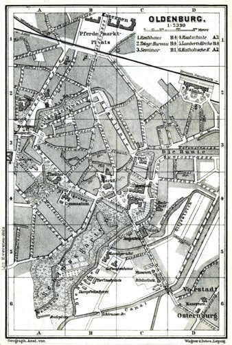 Oldenburg Map, 1887 by Waldin | Avenza Maps
