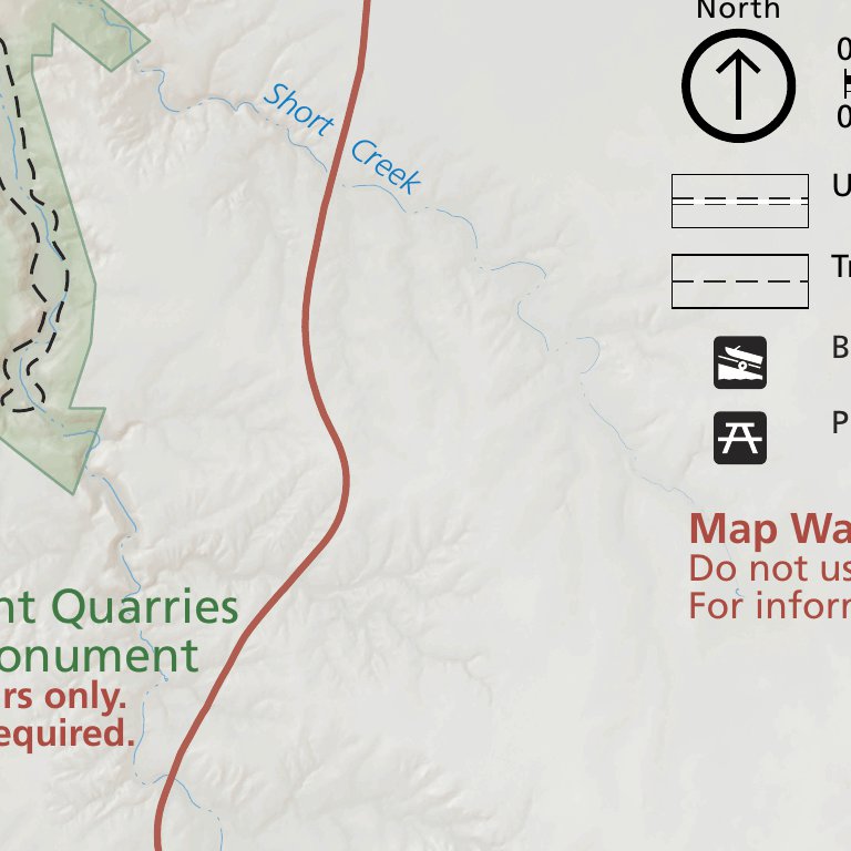 Lake Meredith National Recreation Area Map by US National Park Service ...