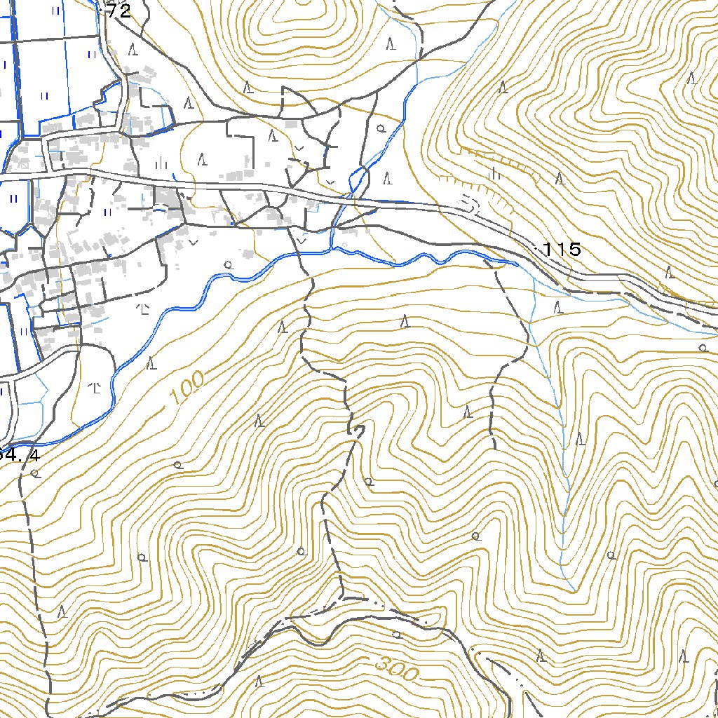 523434 安志（あんじ Anji）, 地形図 Map by Pacific Spatial Solutions, Inc ...