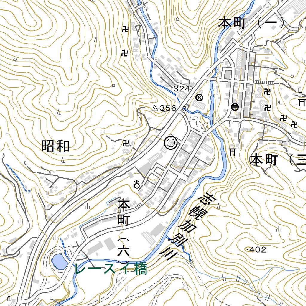 644147 夕張（ゆうばり Yubari）, 地形図 Map by Pacific Spatial Solutions, Inc ...