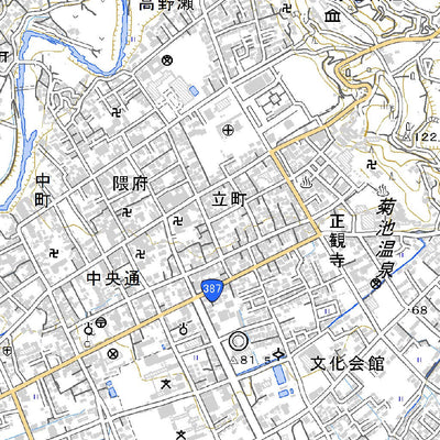 493036 菊池（きくち Kikuchi）, 地形図 Map by Pacific Spatial Solutions, Inc ...