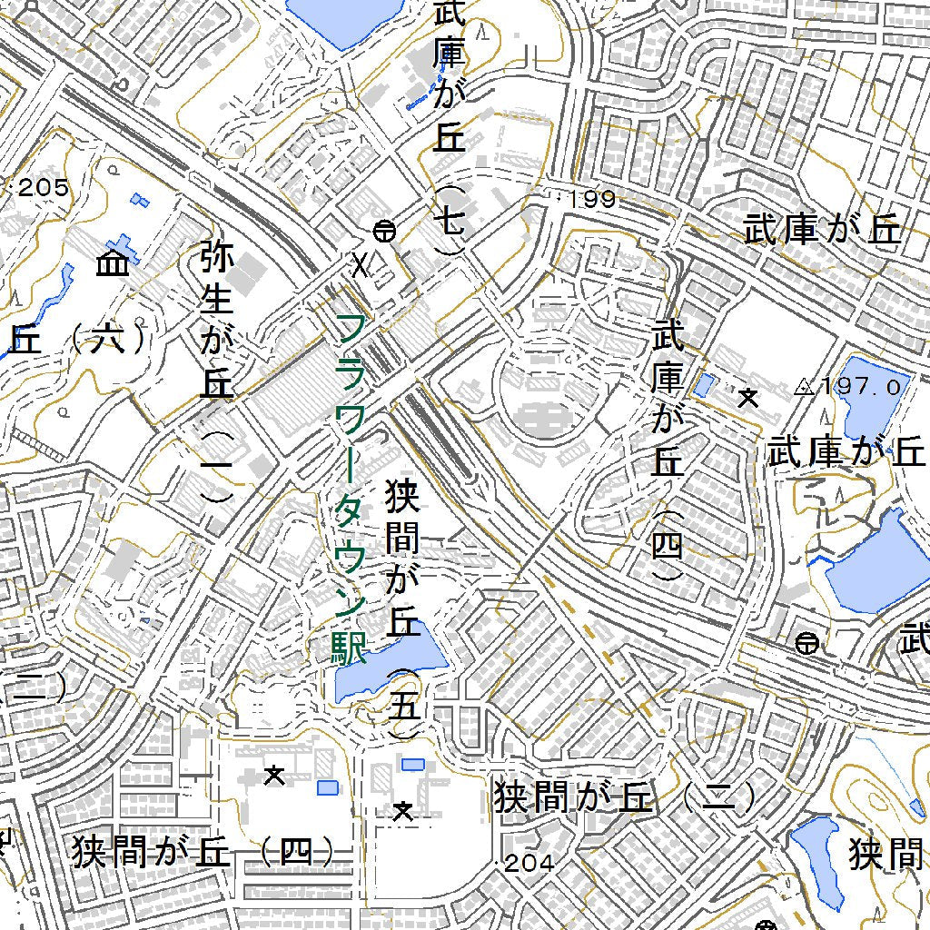 523521 三田（さんだ Sanda）, 地形図 Map by Pacific Spatial Solutions, Inc ...