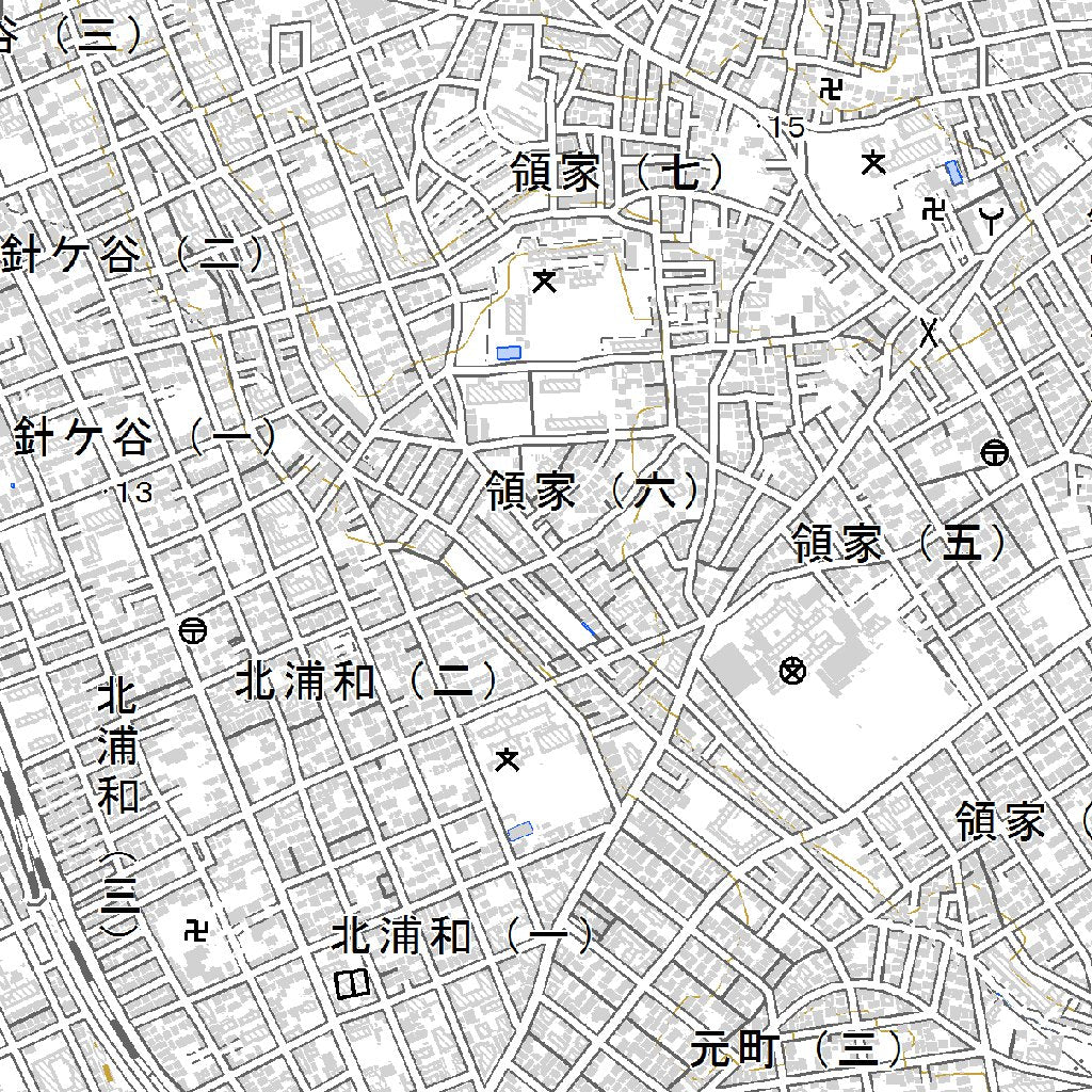 533965 浦和（うらわ Urawa）, 地形図 Map by Pacific Spatial Solutions, Inc ...