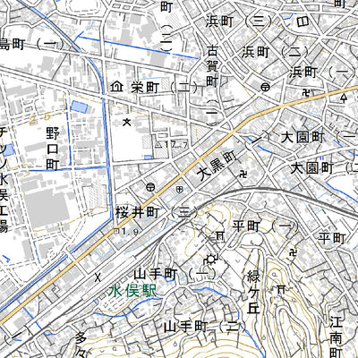 483023 水俣（みなまた Minamata）, 地形図 Map by Pacific Spatial Solutions, Inc ...