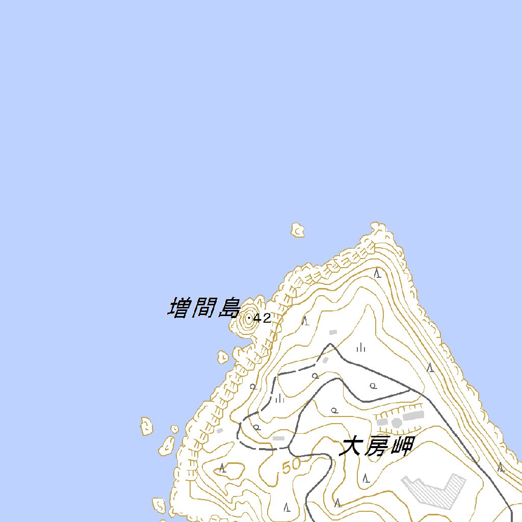 523946 那古（なご Nago）, 地形図 Map by Pacific Spatial Solutions, Inc. | Avenza ...