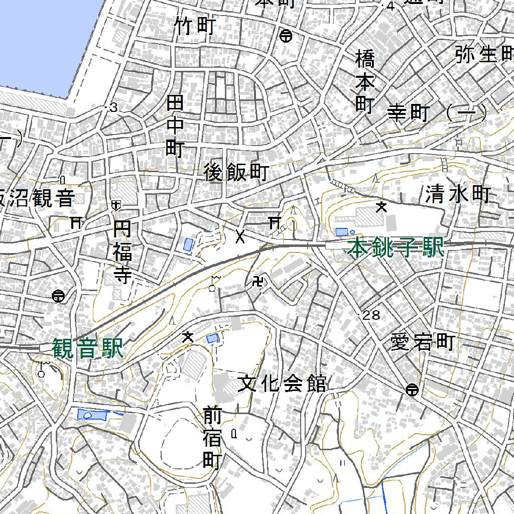 534046 銚子（ちょうし Choshi）, 地形図 Map by Pacific Spatial Solutions, Inc ...