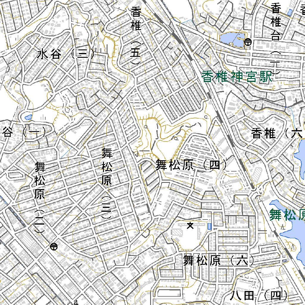 503033 福岡（ふくおか Fukuoka）, 地形図 Map by Pacific Spatial Solutions, Inc ...