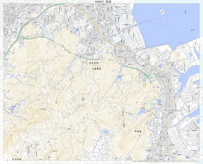 503057 苅田（かんだ Kanda）, 地形図 Map by Pacific Spatial Solutions, Inc ...
