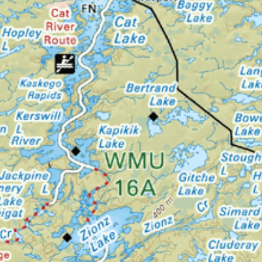 Map79 Cat Lake - Northwestern Ontario Map by Backroad Mapbooks | Avenza ...