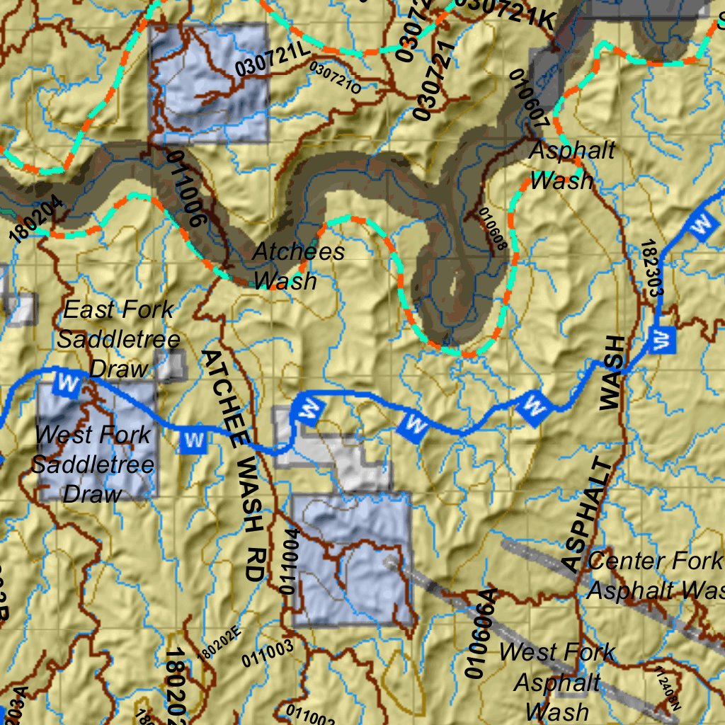 Book Cliffs Utah Mule Deer Hunting Unit Map with Land Ownership and ...