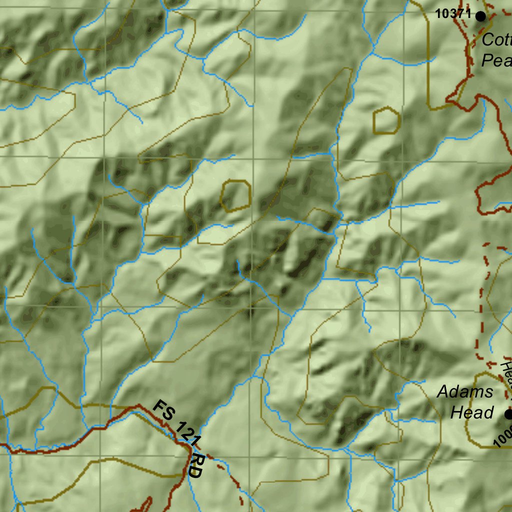 Mt Dutton Utah Mule Deer Hunting Unit Map with Land Ownership by ...