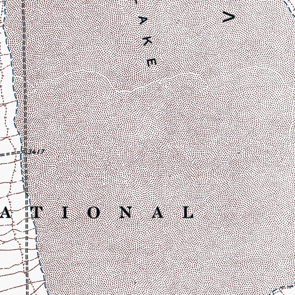 NV-DOG BONE LAKE SOUTH: Authoritative US Topos 1972 Map by Western ...