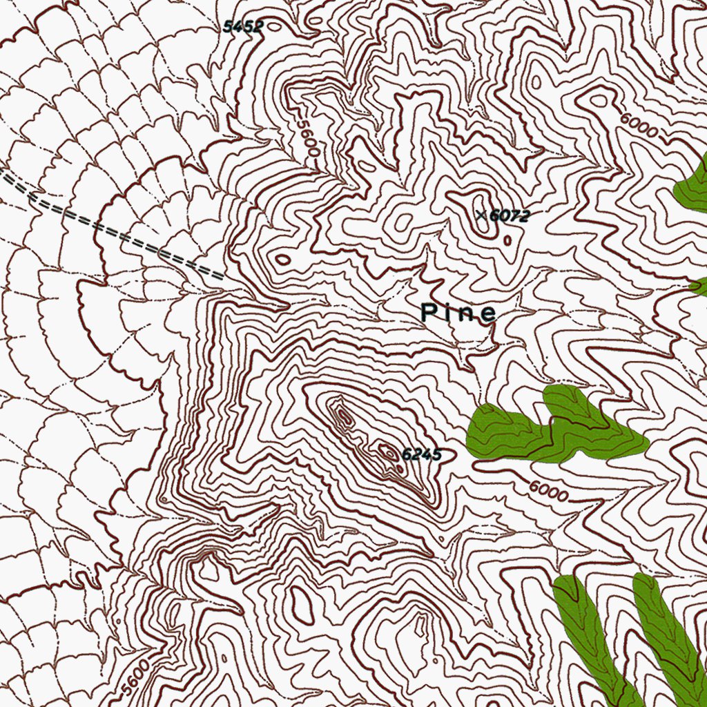 NV-WHITE SAGE FLAT: Authoritative US Topos 1972 Map by Western Michigan ...
