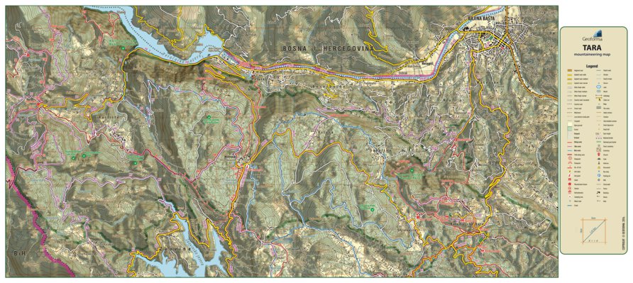 Tara mountaineering Map by Geoforma FZE | Avenza Maps