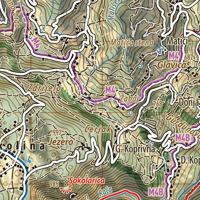 Tara mountaineering Map by Geoforma FZE | Avenza Maps