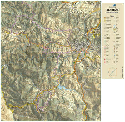 Zlatibor mountaineering Map by Geoforma FZE | Avenza Maps
