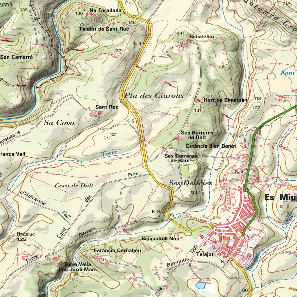 Menorca 1:25k Map by Paul Johnson - Offline Maps | Avenza Maps