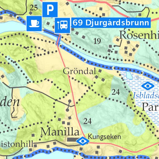 Sångfågelns runda Map by UtaGaKartor | Avenza Maps
