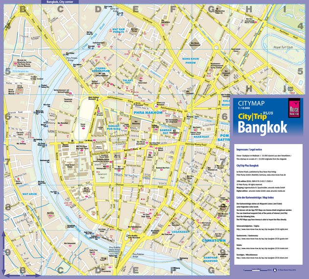 Citymap Bangkok 2016 Plus Map by Reise Know-How Verlag Peter Rump GmbH ...