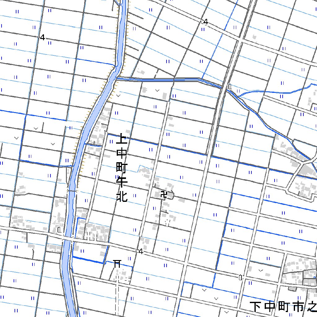 523675 竹鼻 （たけはな Takehana）, 地形図 Map by Pacific Spatial Solutions, Inc ...