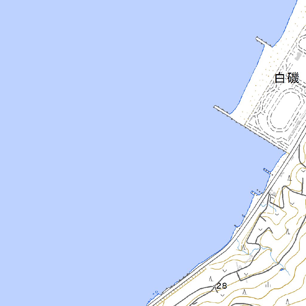 523701 豊橋 （とよはし Toyohashi）, 地形図 Map by Pacific Spatial Solutions, Inc ...
