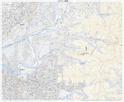 523713 豊橋 （とよはし Toyohashi）, 地形図 Map by Pacific Spatial Solutions, Inc ...