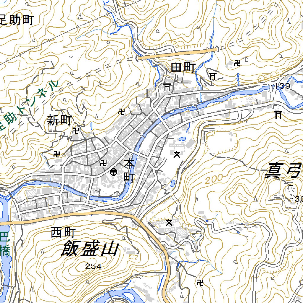 523752 足助 （あすけ Asuke）, 地形図 Map by Pacific Spatial Solutions, Inc ...
