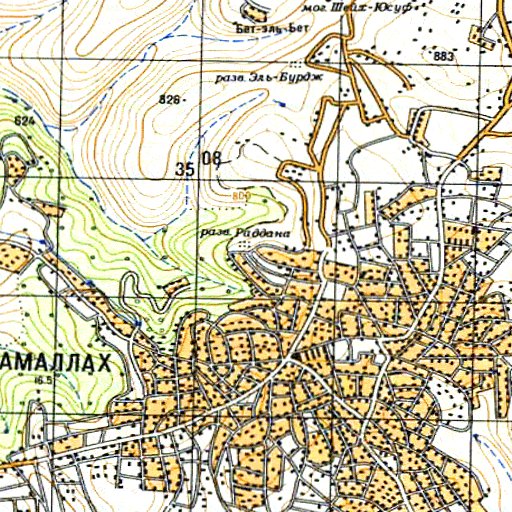 Soviet Genshtab: h36-011-1 Map by Avenza Systems Inc. | Avenza Maps