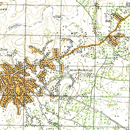 Soviet Genshtab: h36-023-3 Map by Avenza Systems Inc. | Avenza Maps