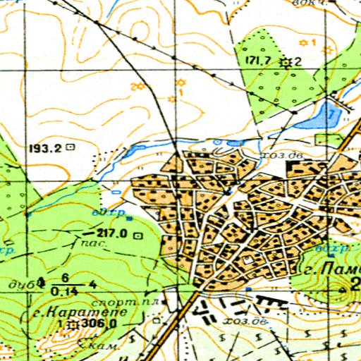 Soviet Genshtab: k35-053-4 Map by Avenza Systems Inc. | Avenza Maps
