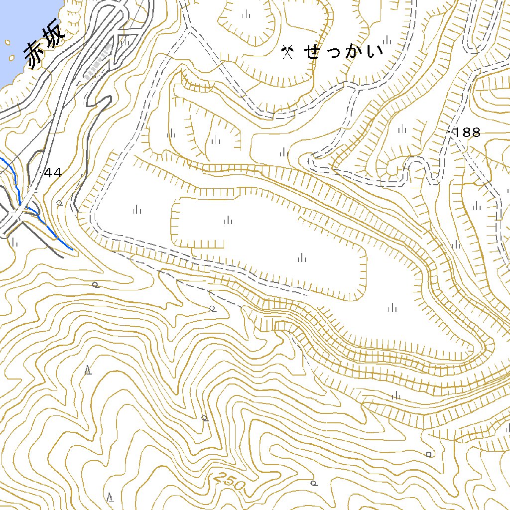 624103 尻屋 （しりや Shiriya）, 地形図 Map by Pacific Spatial Solutions, Inc ...