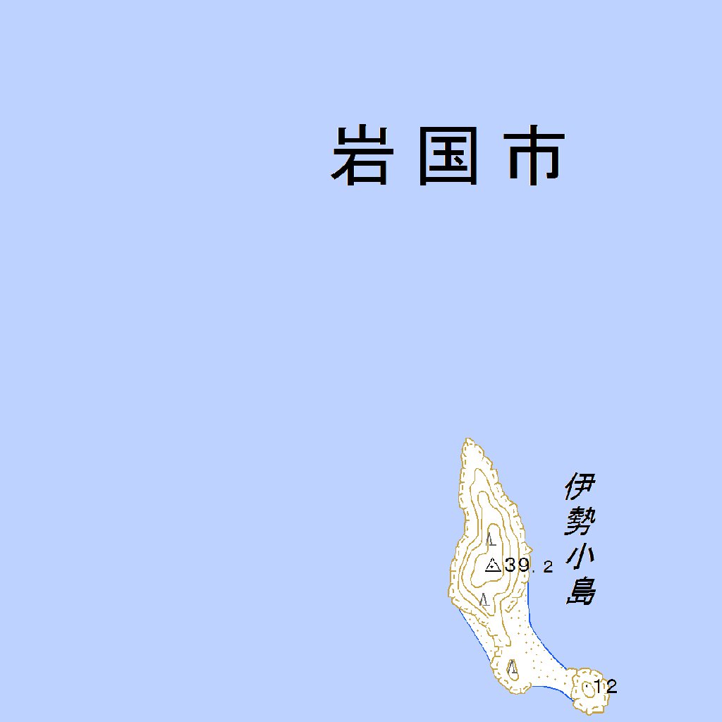 513202 伊勢小島 （いせこじま Isekojima）, 地形図 Map by Pacific Spatial Solutions ...