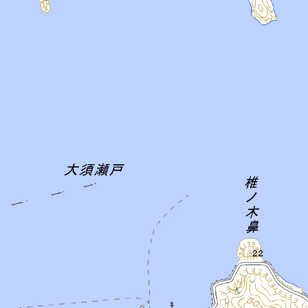 513233 似島 （にのしま Ninoshima）, 地形図 Map by Pacific Spatial Solutions, Inc ...