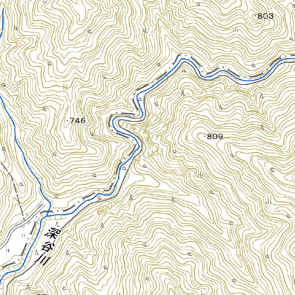 513250 安芸冠山 （あきかんむりやま Akikammuriyama）, 地形図 Map by Pacific Spatial ...