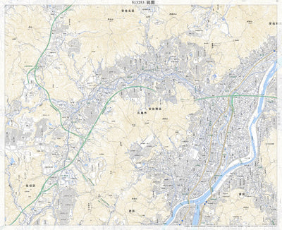 513253 祗園 （ぎおん Gion）, 地形図 Map by Pacific Spatial Solutions, Inc ...