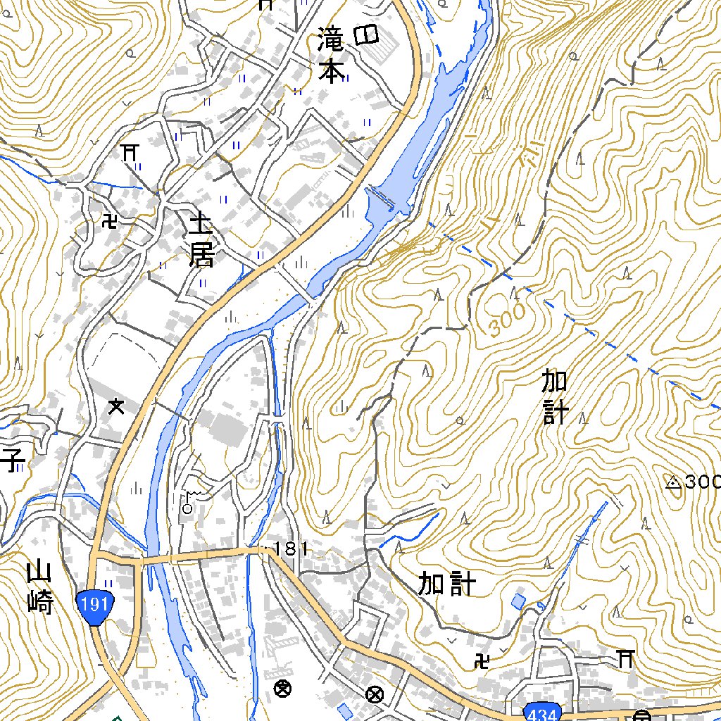 513272 加計 （かけ Kake）, 地形図 Map by Pacific Spatial Solutions, Inc ...