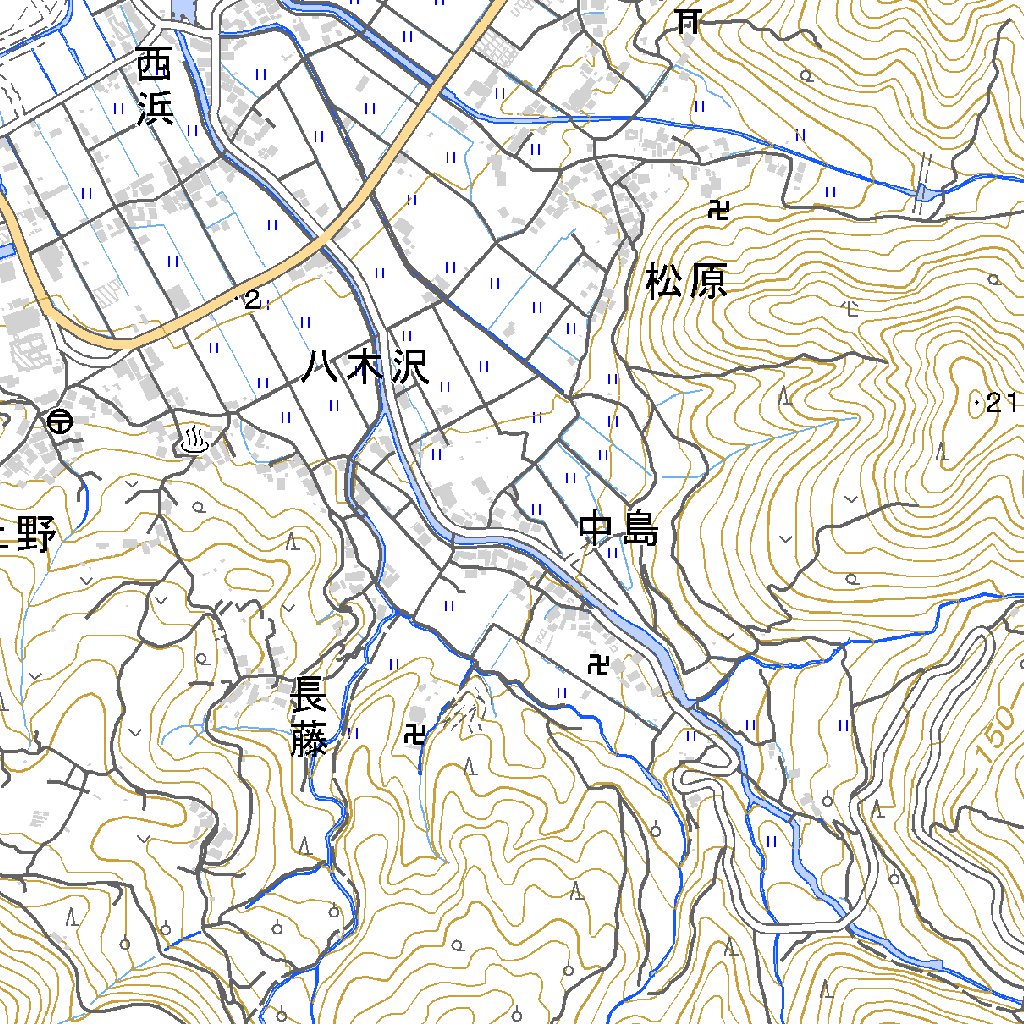 523826 土肥 （とい Toi）, 地形図 Map by Pacific Spatial Solutions, Inc. | Avenza ...