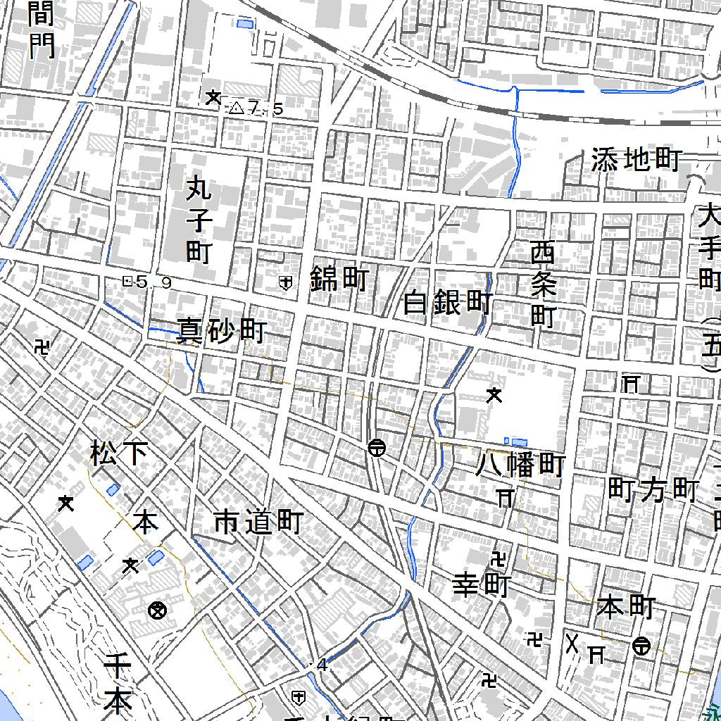 523856 沼津 （ぬまづ Numazu）, 地形図 Map by Pacific Spatial Solutions, Inc ...