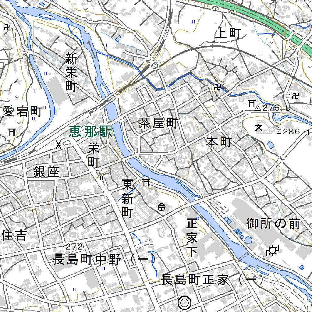 533713 恵那 （えな Ena）, 地形図 Map by Pacific Spatial Solutions, Inc. | Avenza ...
