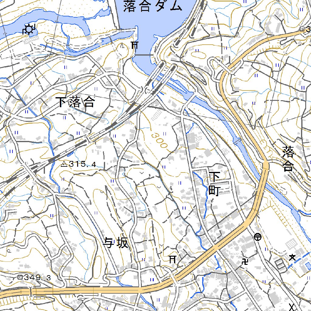 533724 妻籠 （つまご Tsumago）, 地形図 Map by Pacific Spatial Solutions, Inc ...