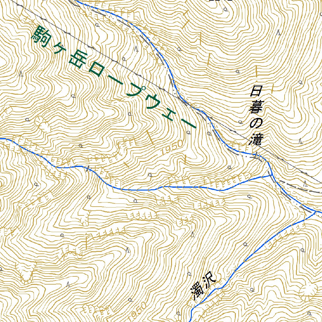 533756 木曽駒ヶ岳 （きそこまがたけ Kisokomagatake）, 地形図 Map by Pacific Spatial ...