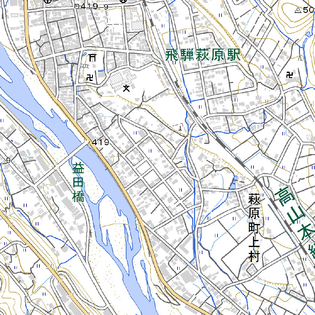 533761 萩原 （はぎわら Hagiwara）, 地形図 Map by Pacific Spatial Solutions, Inc ...
