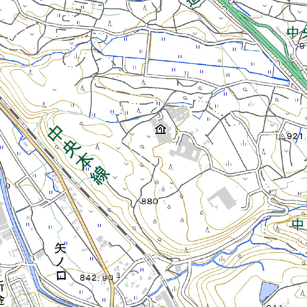 533871 茅野 （ちの Chino）, 地形図 Map by Pacific Spatial Solutions, Inc ...