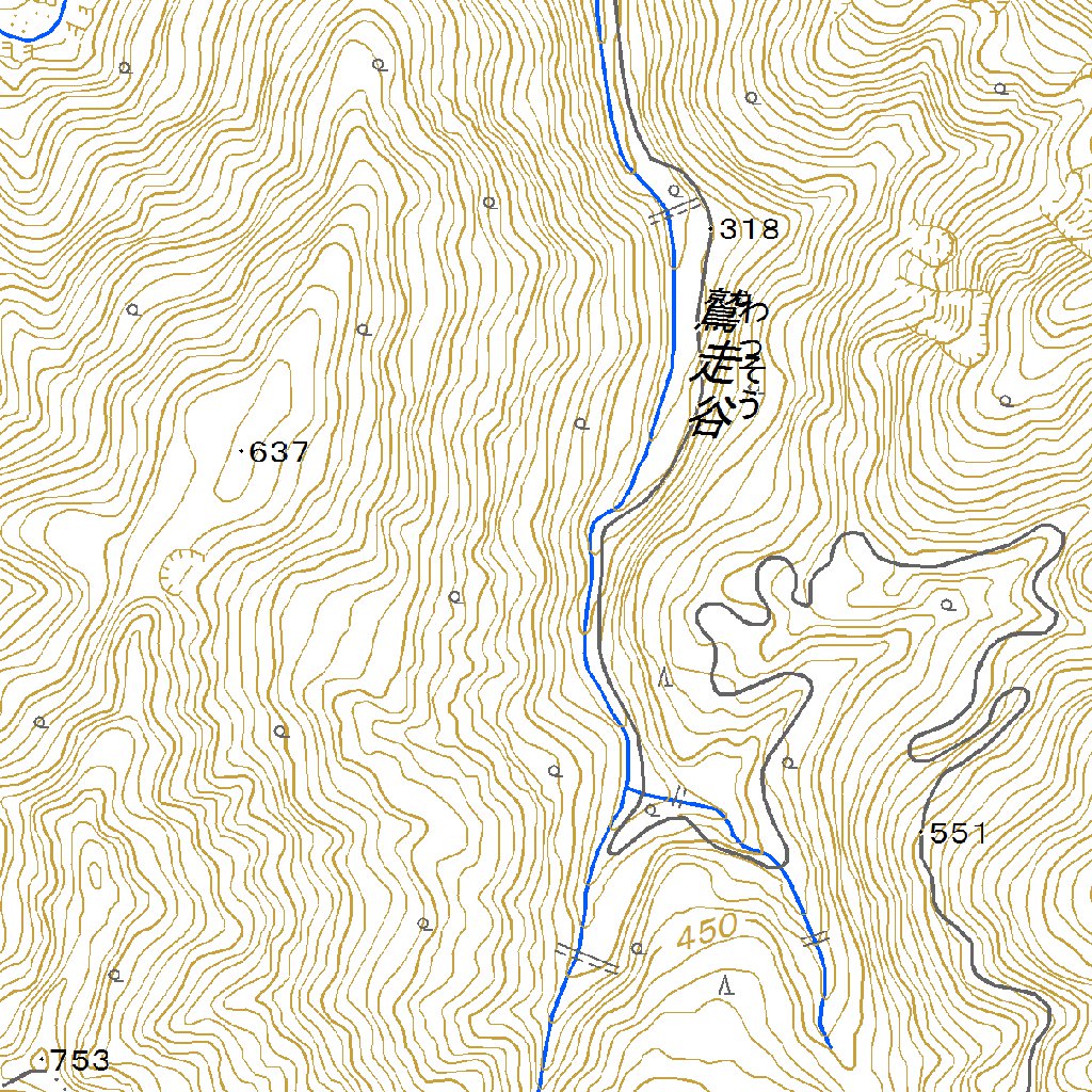 543634 尾小屋 （おごや Ogoya）, 地形図 Map by Pacific Spatial Solutions, Inc ...