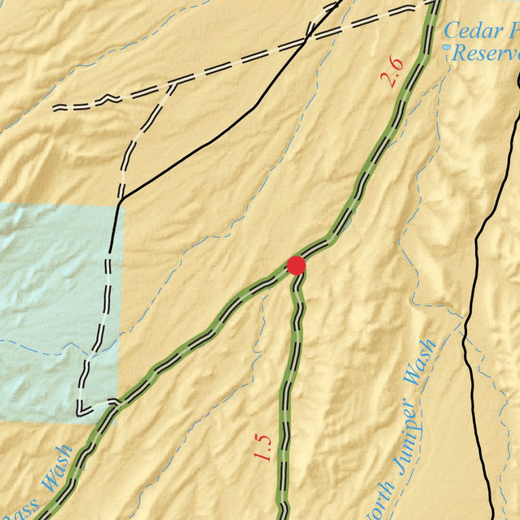 BLM Utah Burbank Hills Map by Bureau of Land Management - Utah | Avenza ...