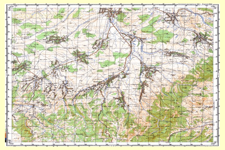 Soviet Genshtab: l34-034-4 Map by Avenza Systems Inc. | Avenza Maps