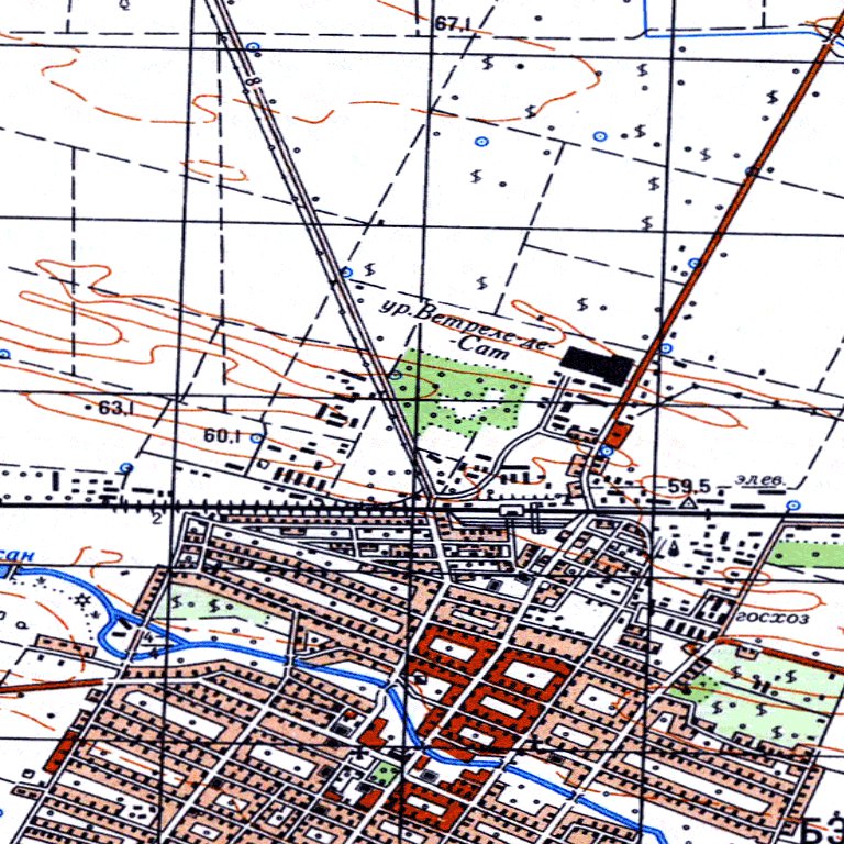 Soviet Genshtab: l34-143-4 Map by Avenza Systems Inc. | Avenza Maps