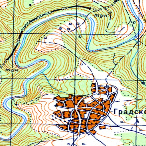 Soviet Genshtab: l34-141-4 Map by Avenza Systems Inc. | Avenza Maps