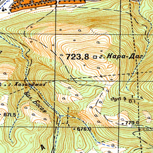 Soviet Genshtab: l36-128-4--(1975) Map by Avenza Systems Inc. | Avenza Maps